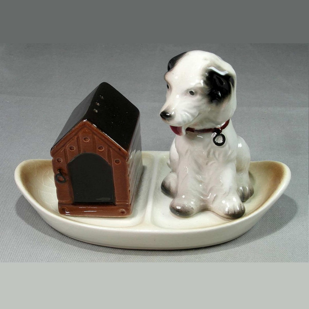 Rare Vintage Goebel Dog With Kennel Salt & Pepper Set, Cruet Set. - Etsy UK