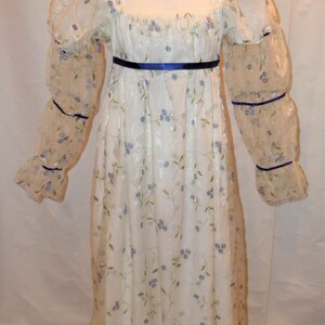 Bib Front Regency Gown - Etsy