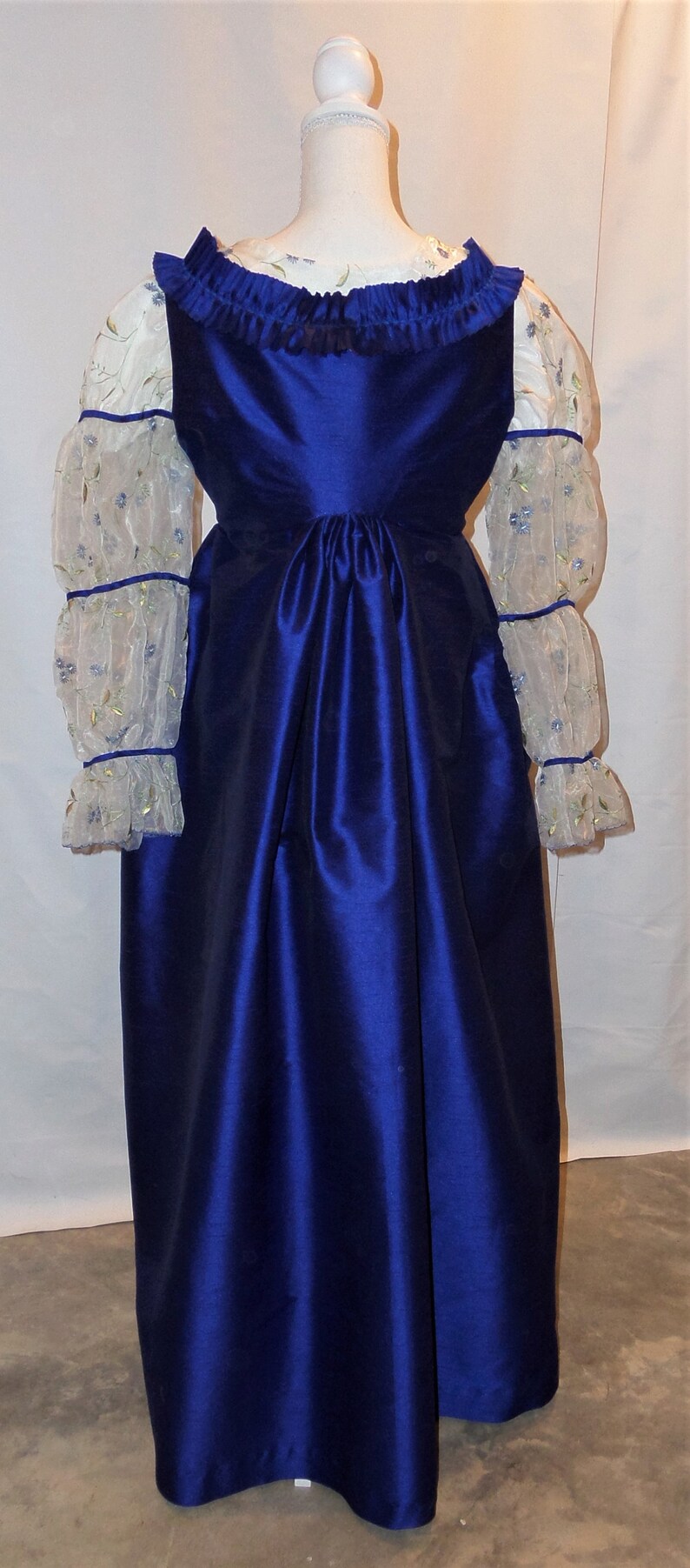 Regency Open Robe_custom ORDER - Etsy
