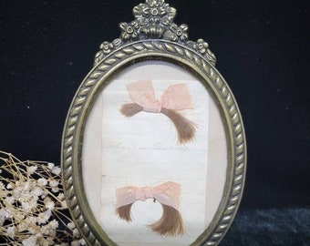 French Mourning Hair Frame - Etsy