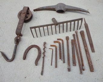 Antique pick axe | Etsy