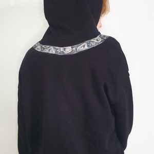 Snake Handpainted Unique Hoodie, Designer Hoodie,designer Clothing ...
