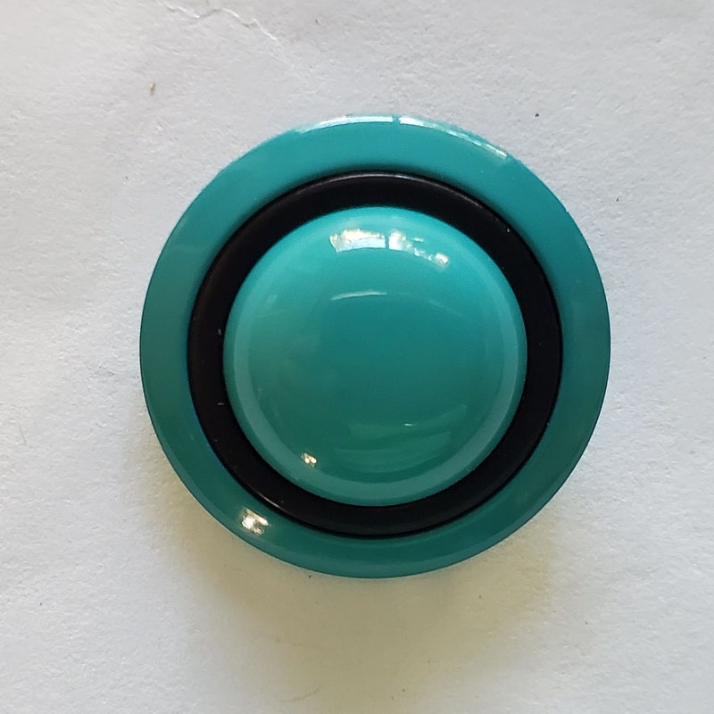 Teal Buttons - Etsy