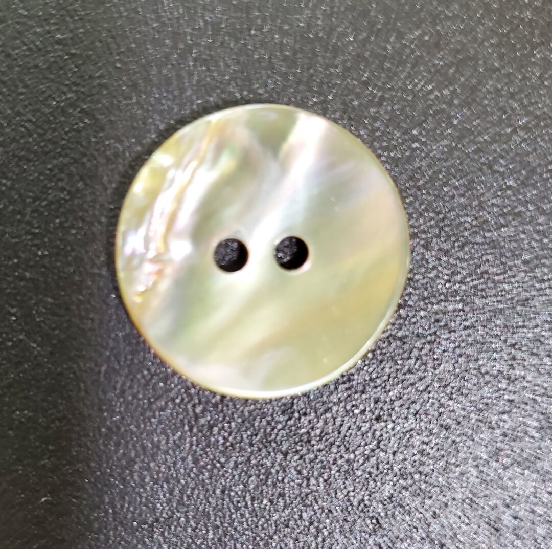 Opalescent Abalone Shell Antique Button 40L - 1" - 25.5mm (B62) - Etsy