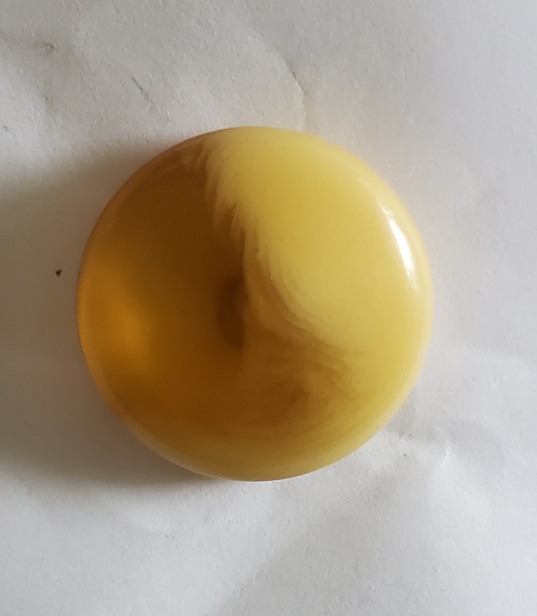 Round Vegetable Ivory Translucent Shank Vintage Buttons 45L-1 1/8"-29mm ...