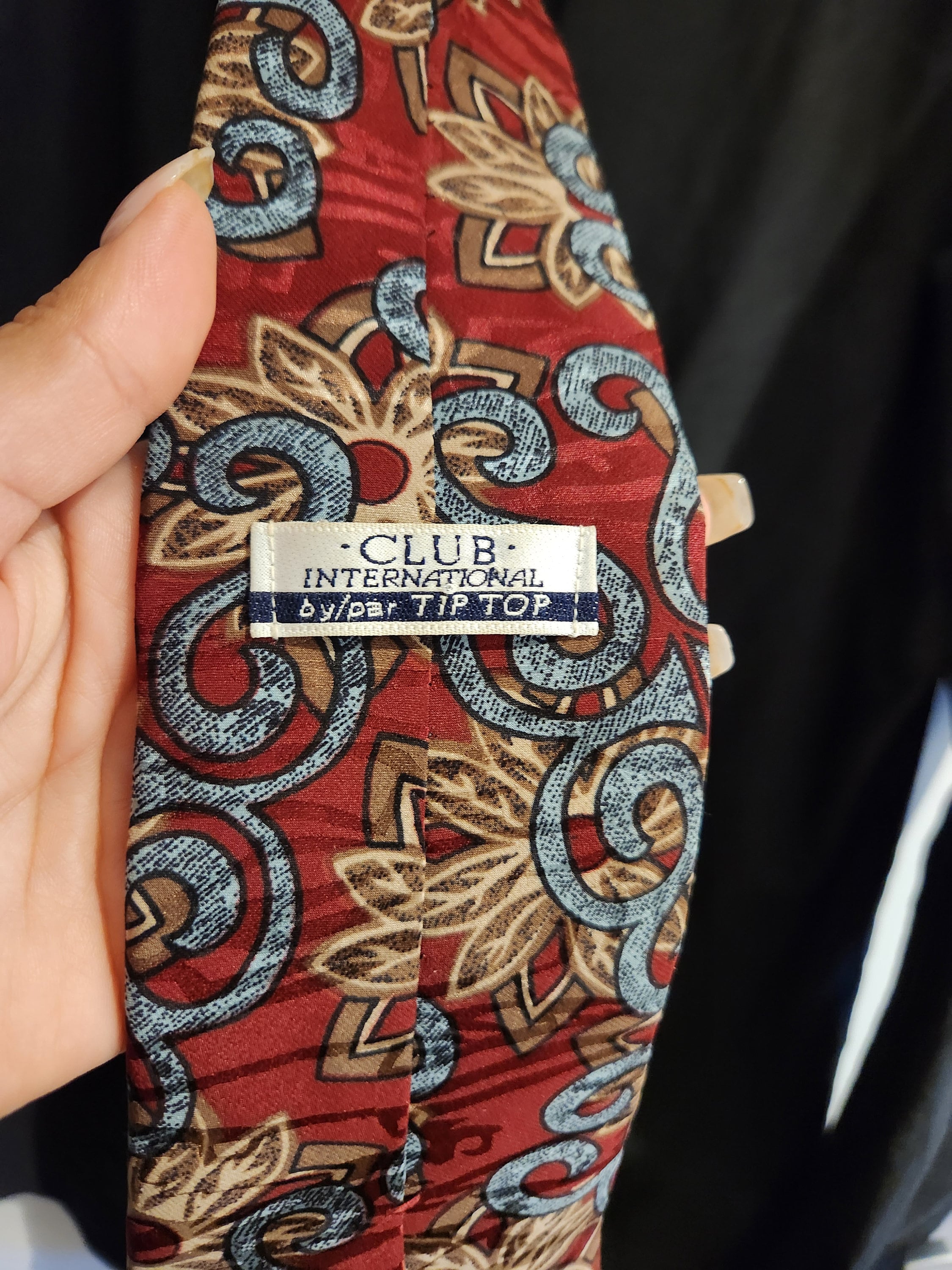 Mens Club INTERNATIONAL , Tip TOP Tailors Tie , Neckties , Mens Fashion ...