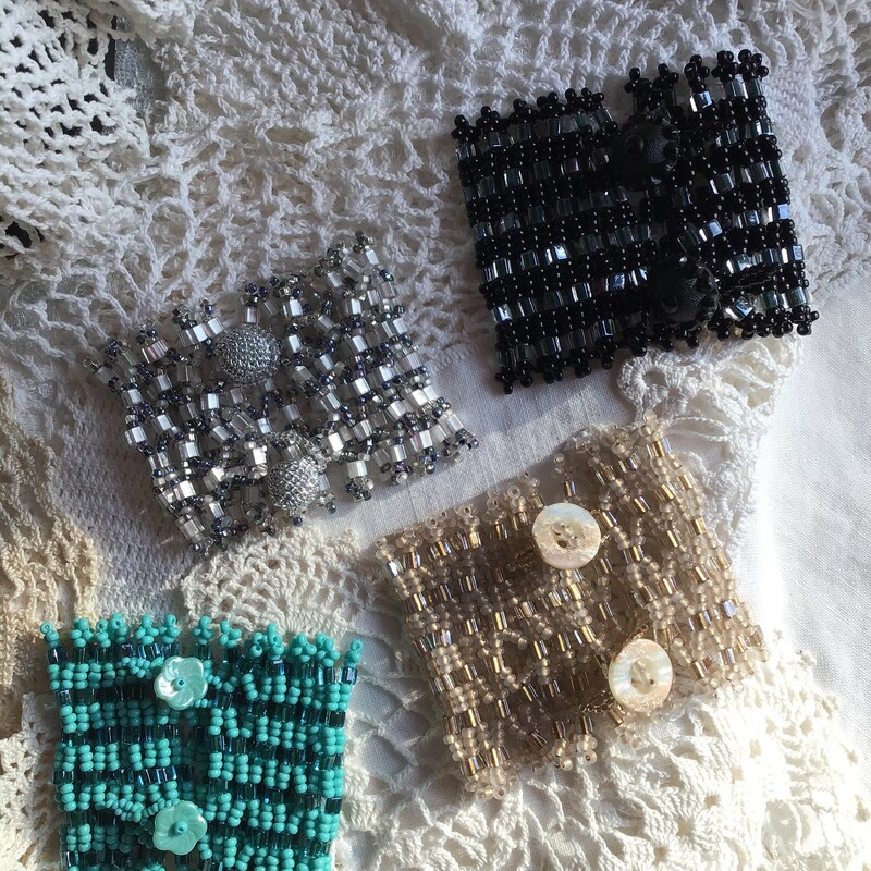 Beaded Gauntlets - Etsy