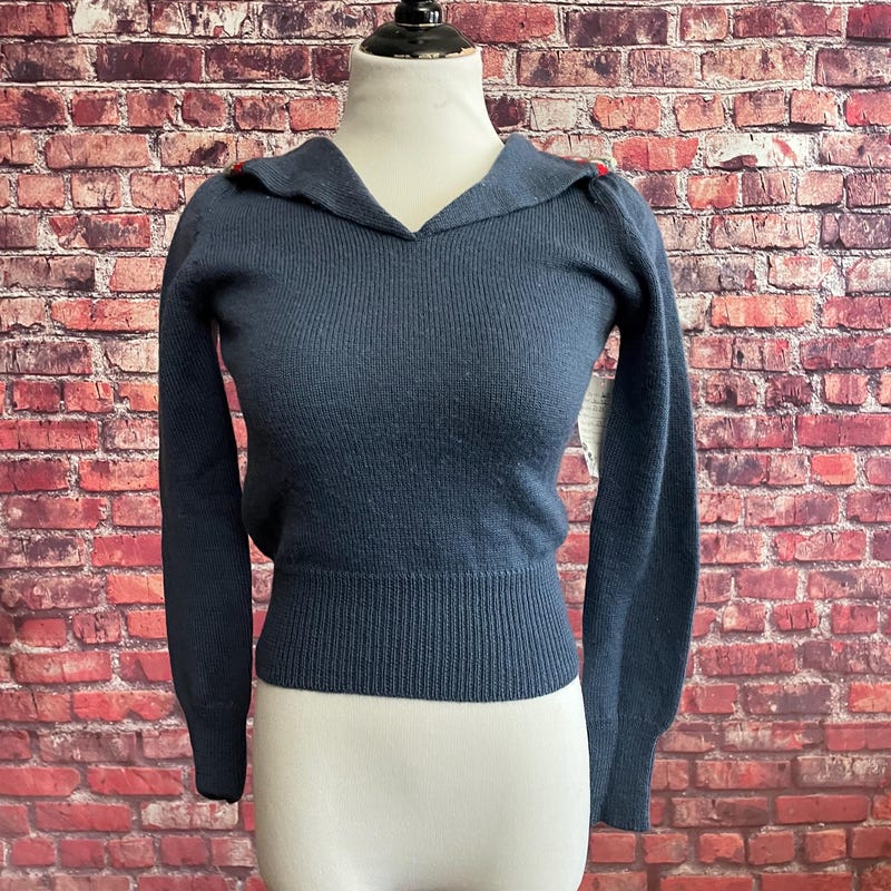 Vintage Secretary Sweater - Etsy