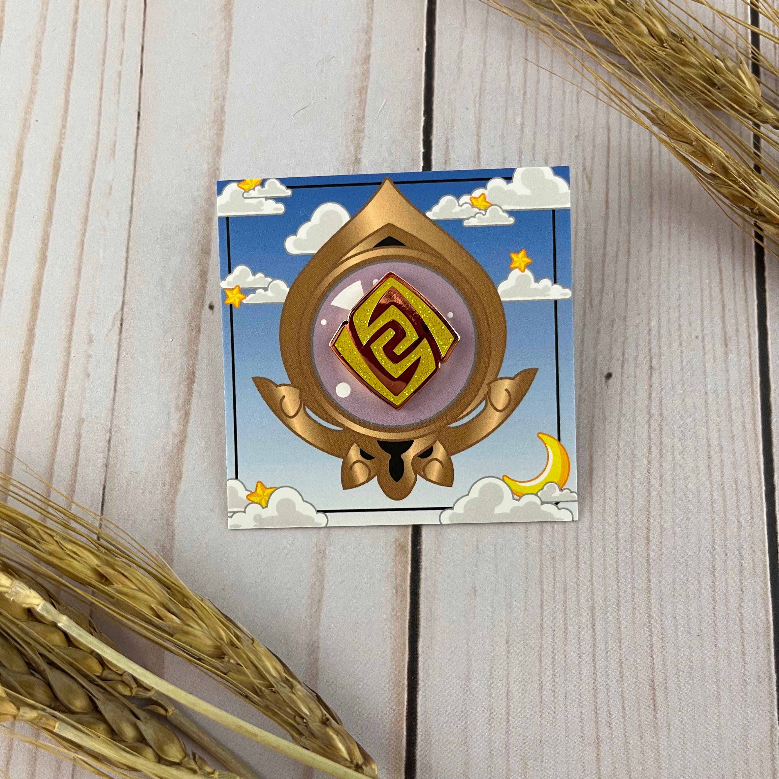 Genshin Impact Element Enamel Pin - Etsy