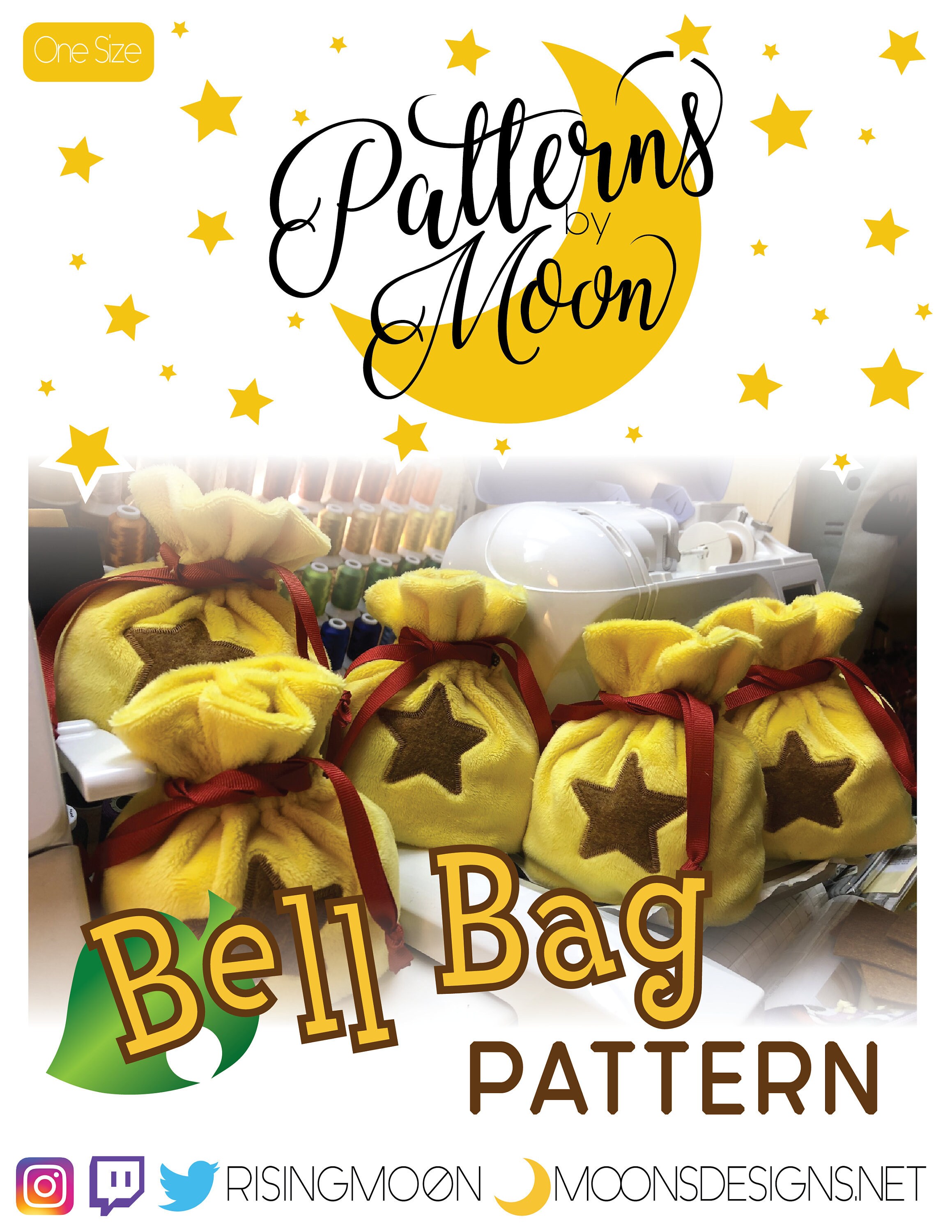 Patterns(one Size)- Star Bag Printable Pattern - Etsy