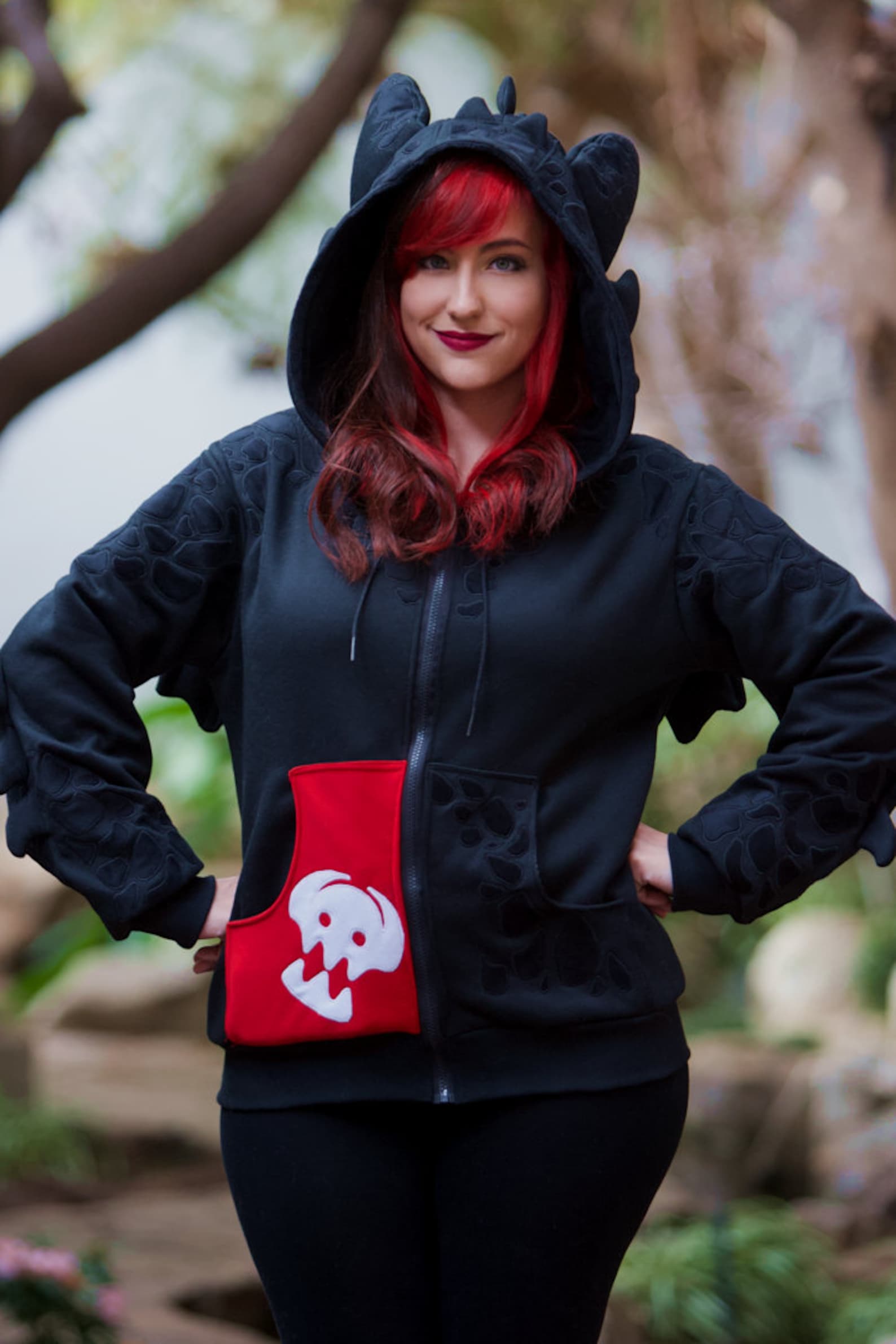 Patternsm-l Toothless Hoodie - Etsy