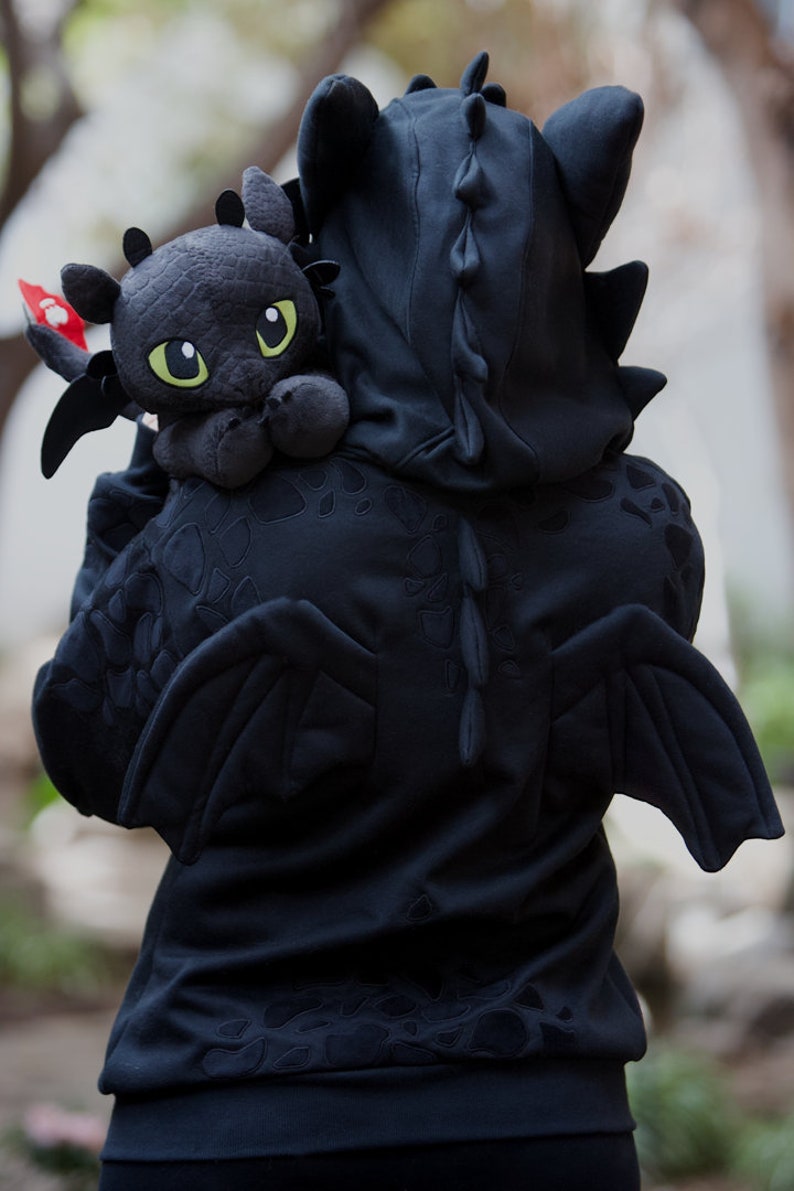 Patternsm-l Toothless Hoodie - Etsy