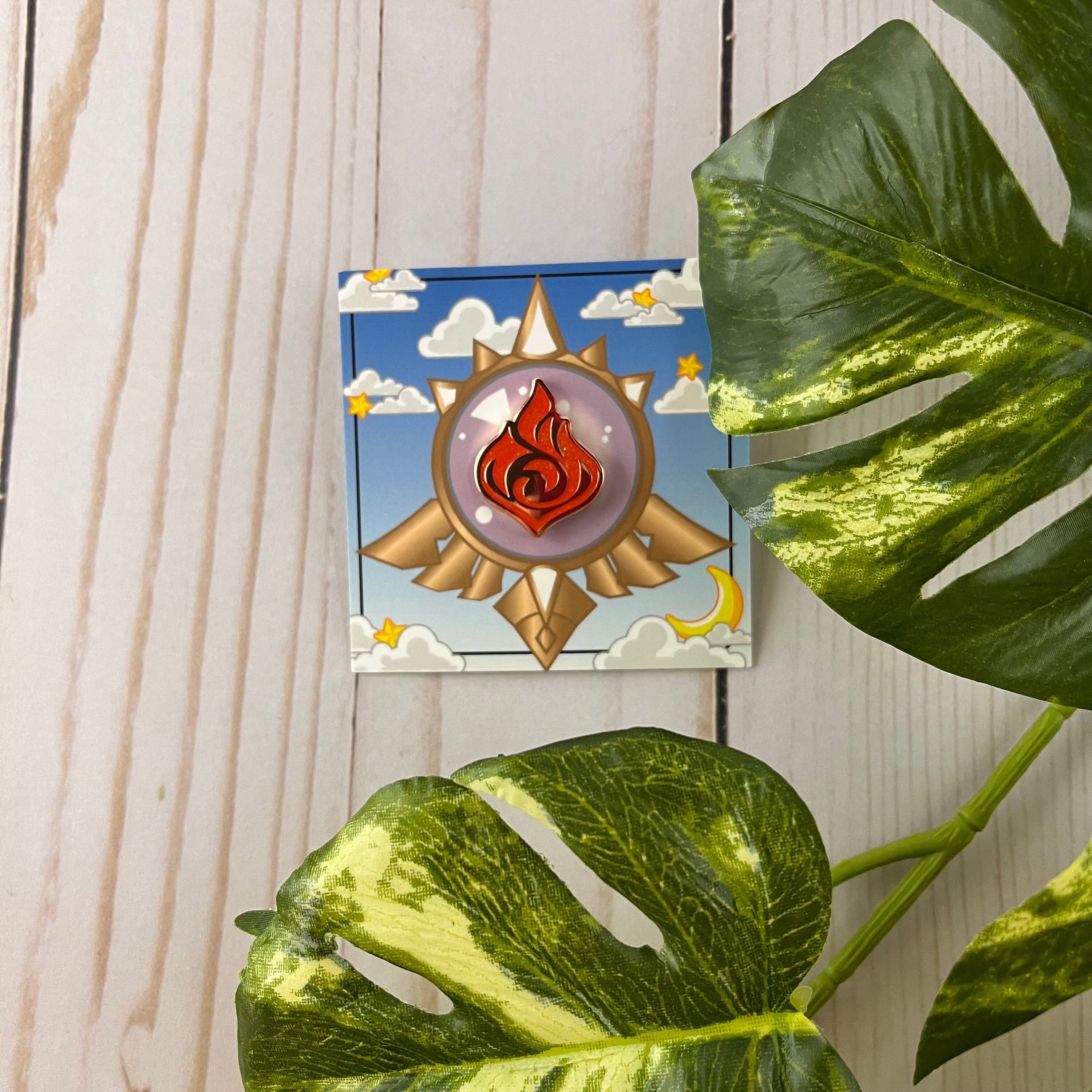 Genshin Impact Element Enamel Pin - Etsy