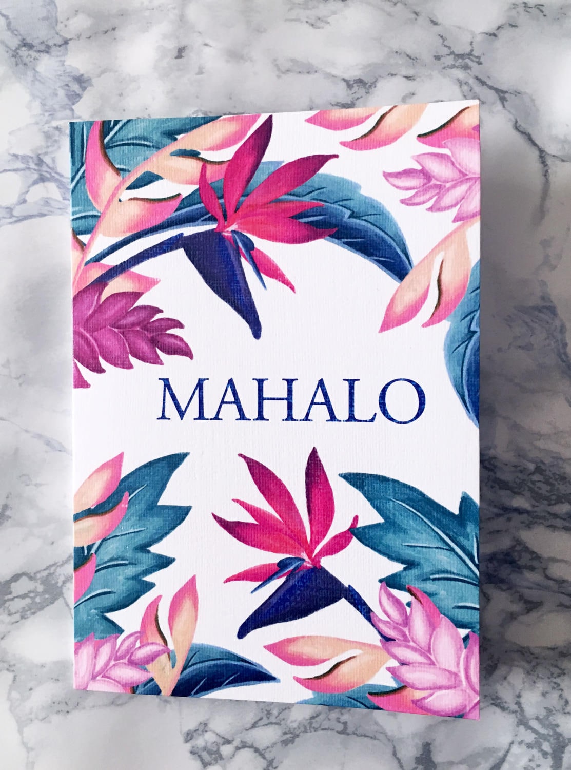Mahalo Thank You Card - Etsy