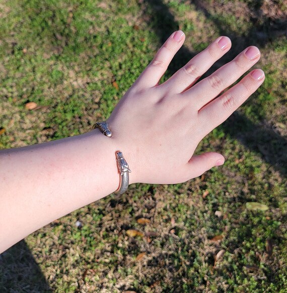 ANTIQUE to Vintage Sterling Silver Double Animal Hors… - Gem