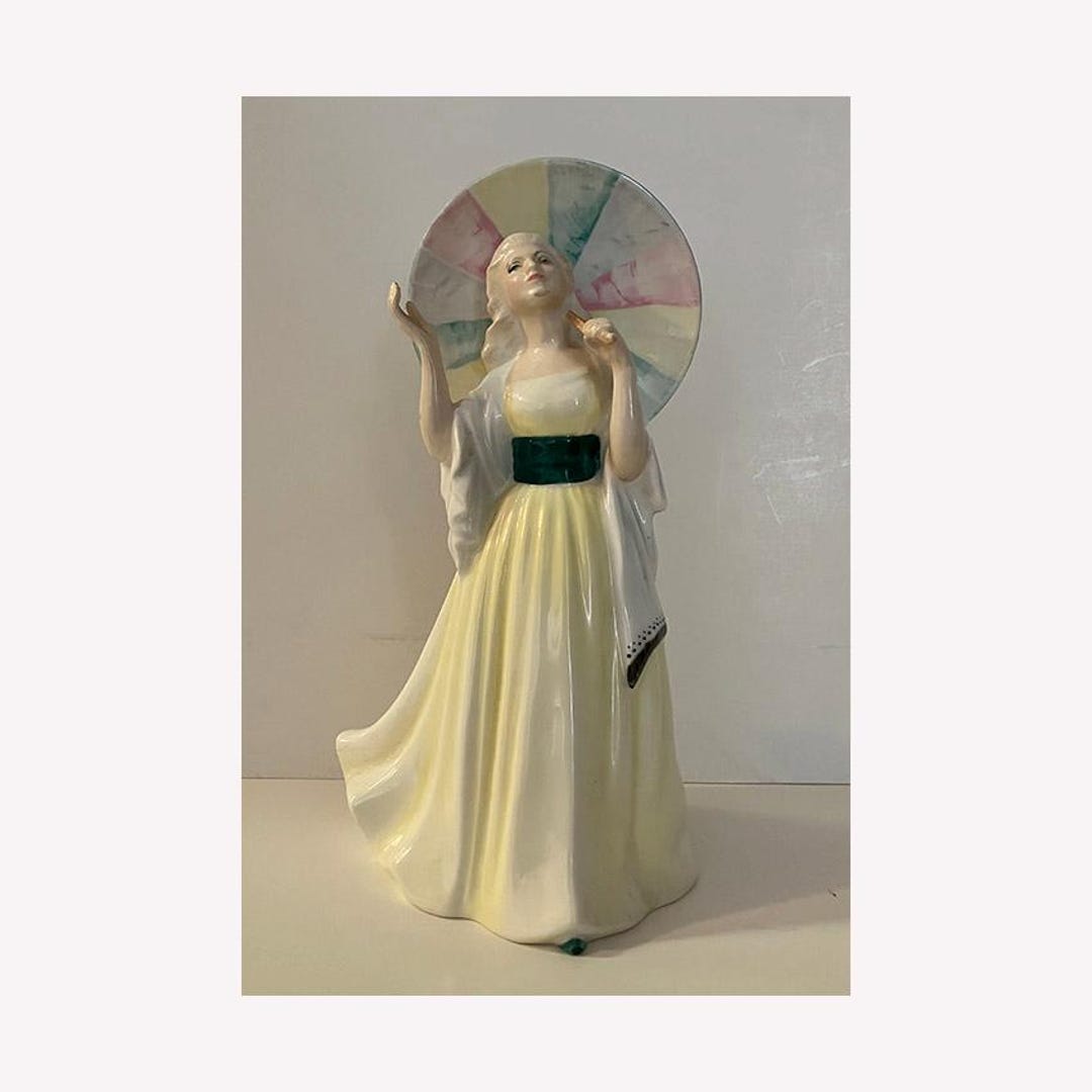 80s Royal Doulton Figurine JANE Handmade and Hand Decorated HN2806 ...