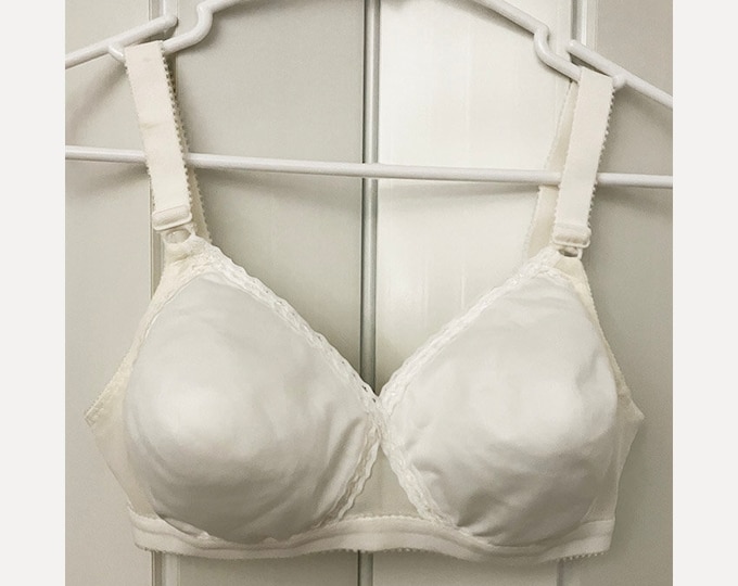 70s Playtex Cross Your Heart Bra Size 34C Style #655 Vintage White ...