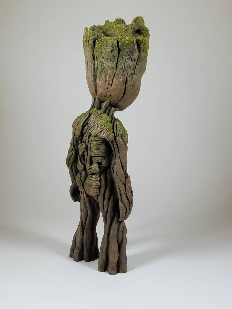 Baby Groot Life Size Sculpture Statue 9 Tall V1 - Etsy