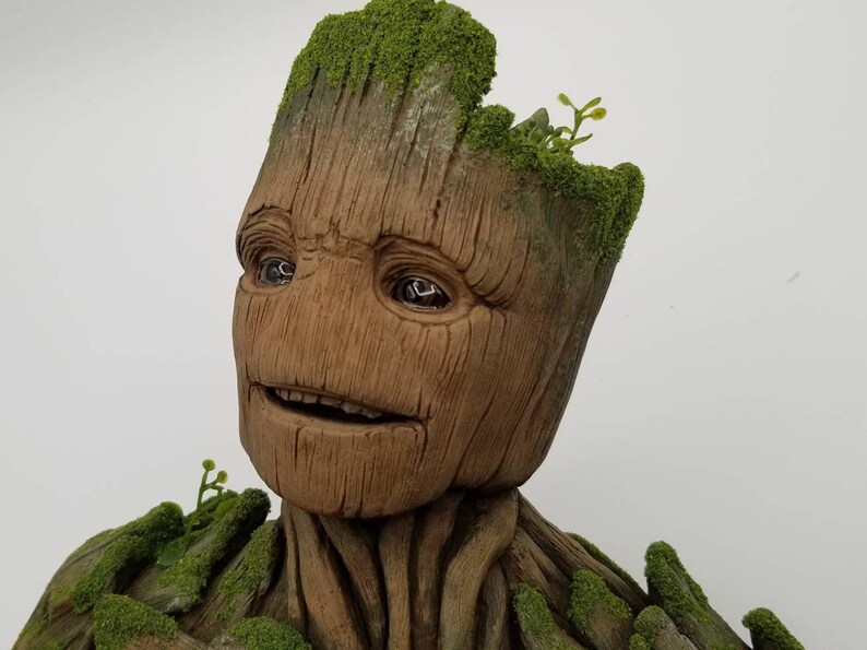 Groot 1:6 Bust. Hand Sculpted Resin Cast - Etsy