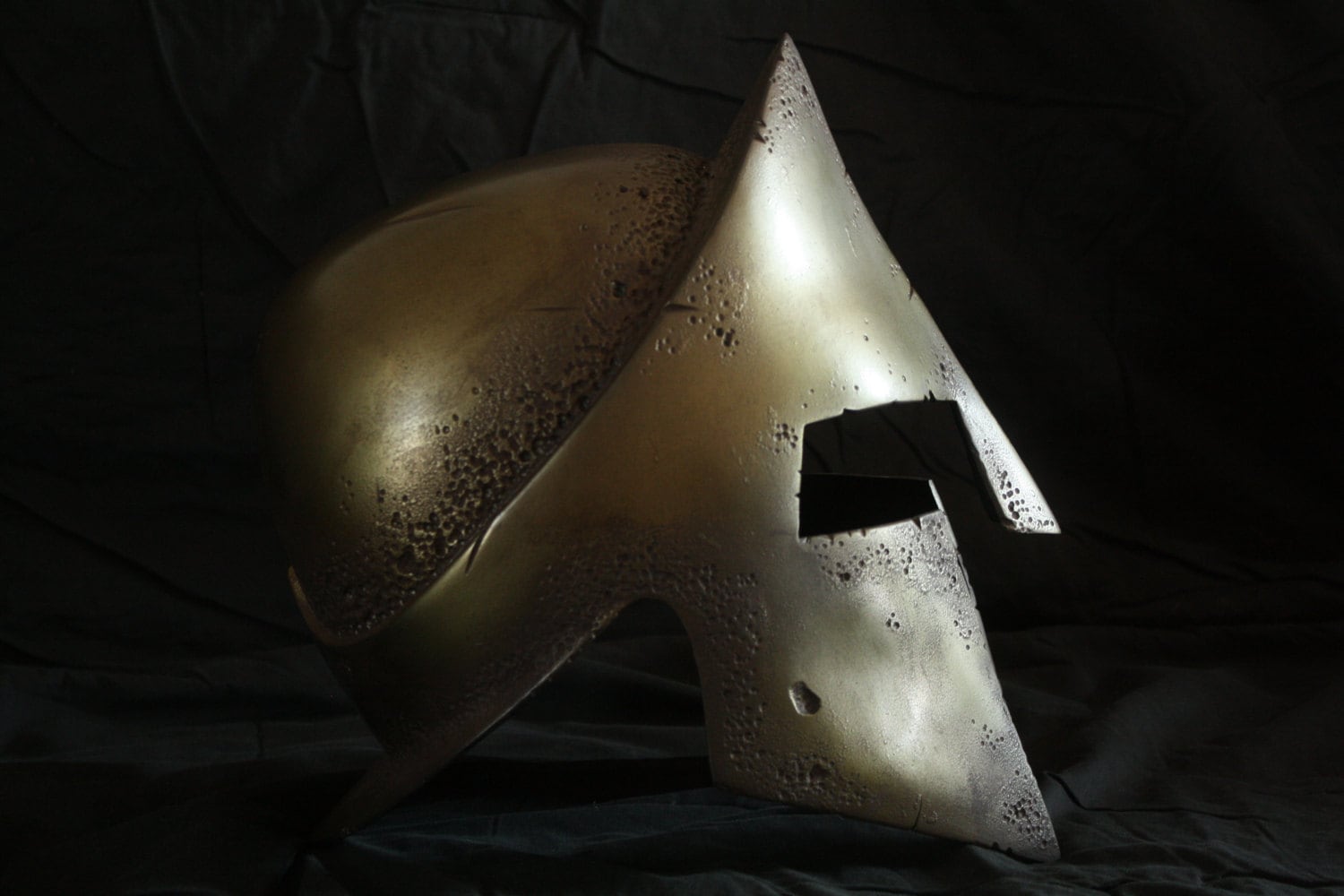 300 Spartan Helmet Mask Prop Costume Cosplay (brown Patina) - Etsy