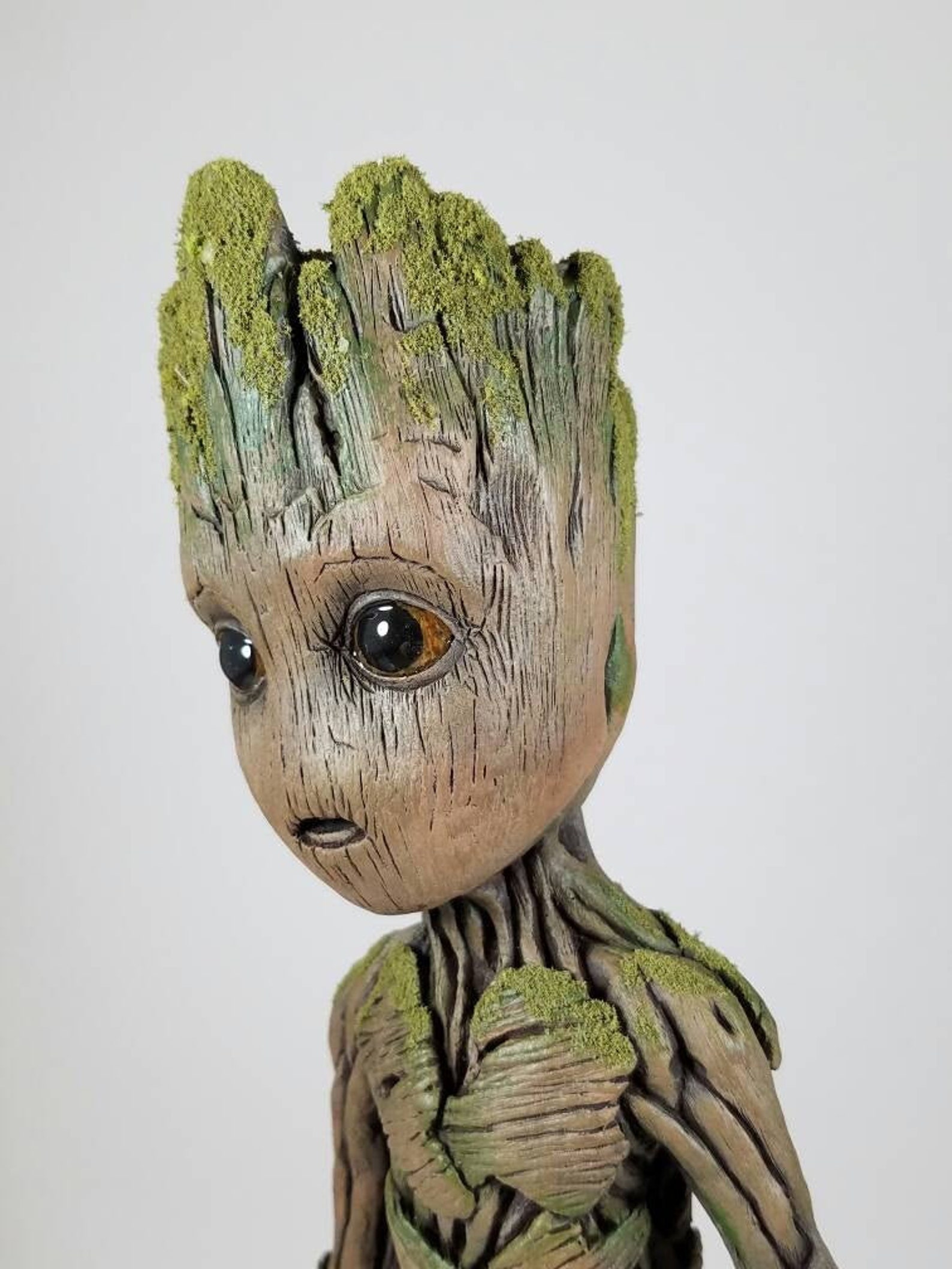 Baby Groot Life Size Sculpture Statue 9 Tall V1 - Etsy