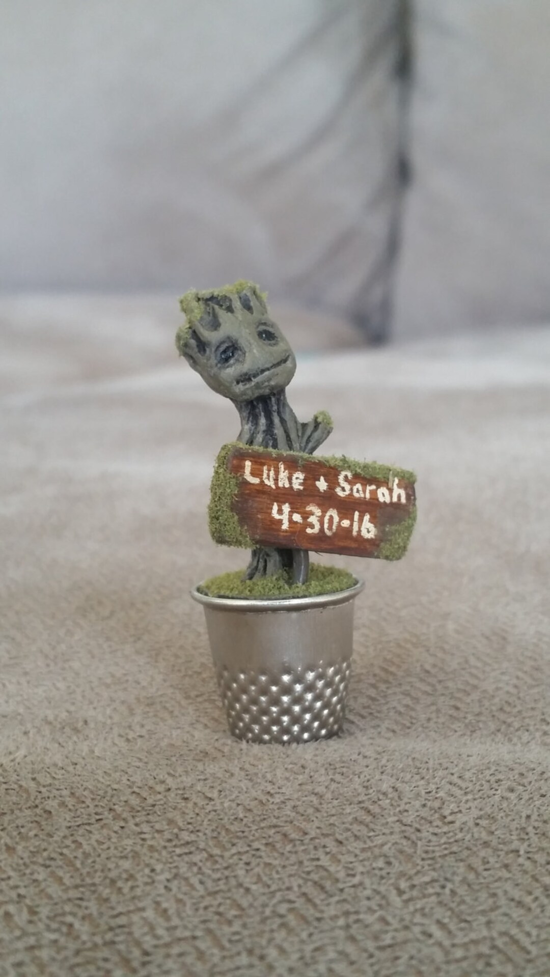 Custom Baby Groot Statue - Etsy
