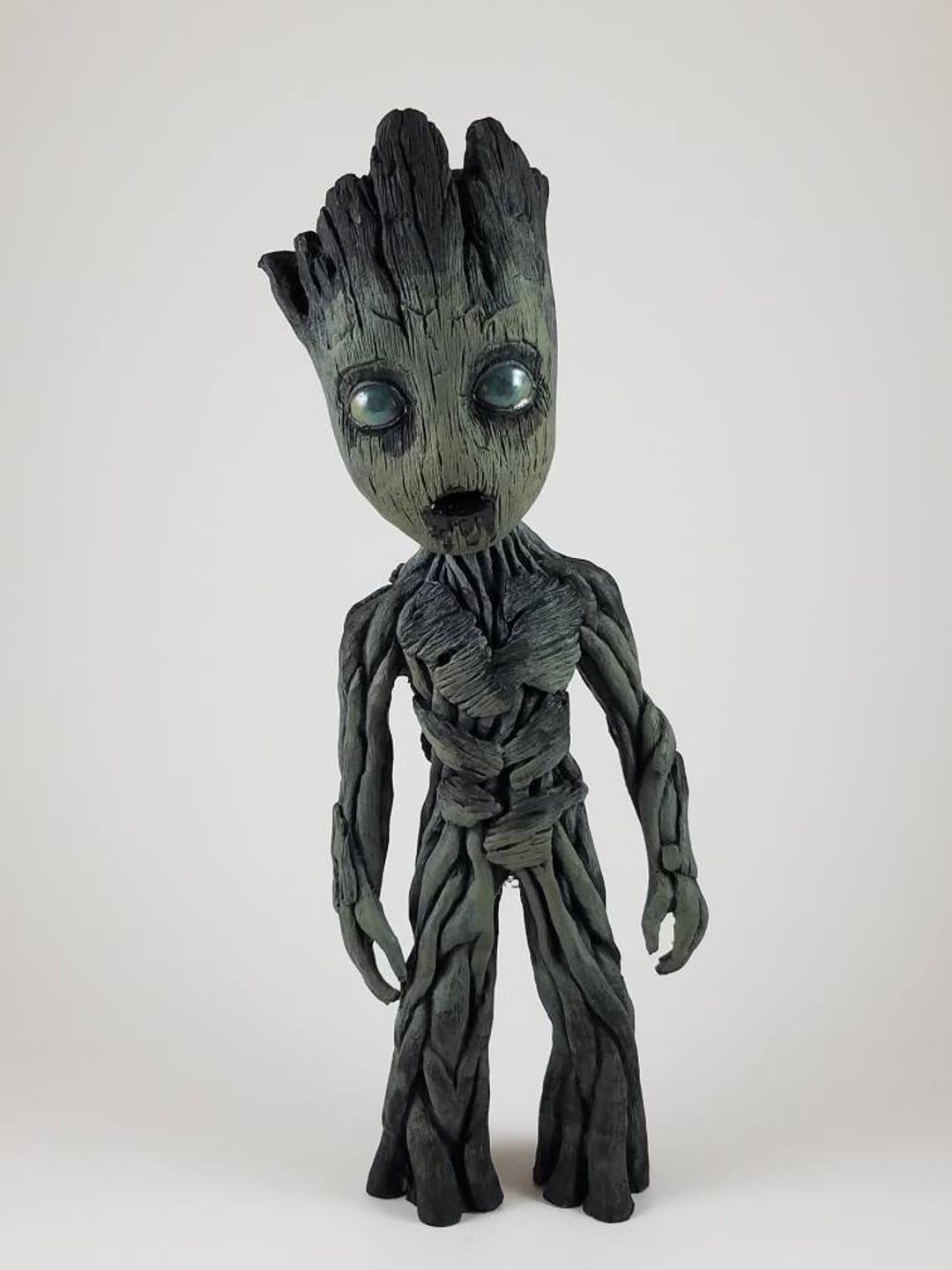 Life Size Baby Groot Sculpture 9.5" Tall HALLOWEEN EDITION - Etsy