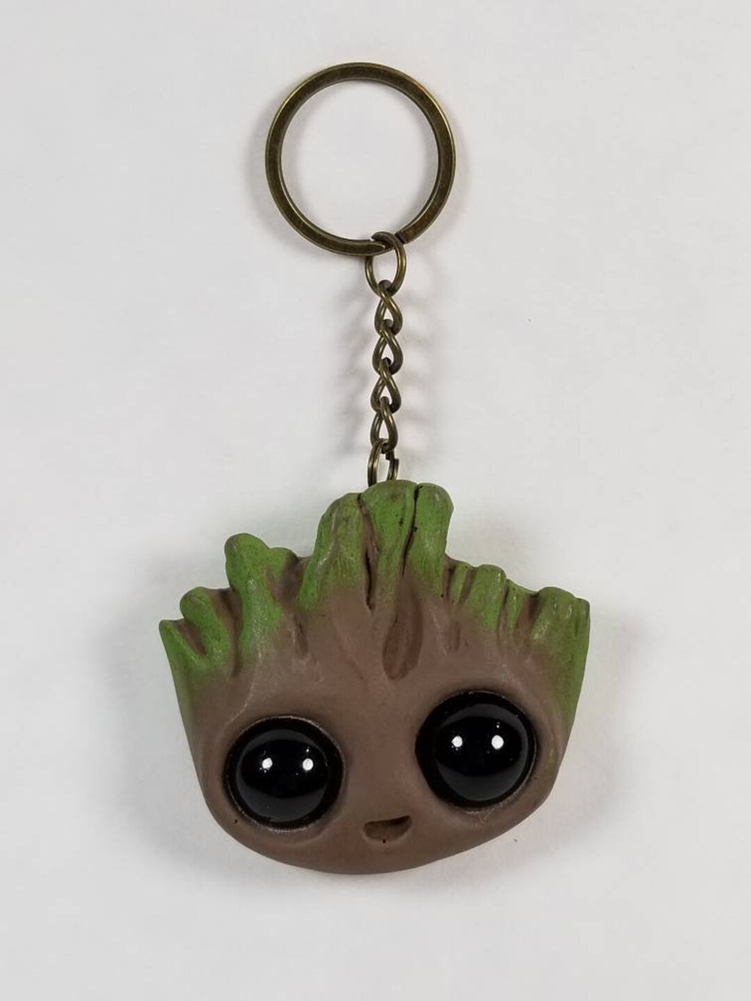 Hand Sculpted Baby Groot Keychain or Magnet - Etsy