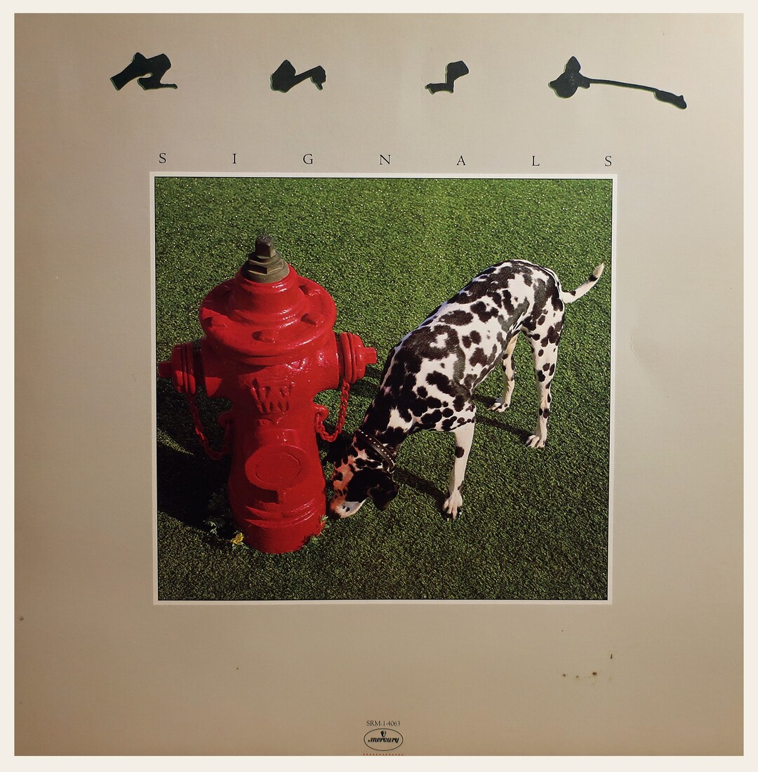 Rare Original '82 RUSH Signals Mercury Records Vintage U.S. Vinyl Press ...