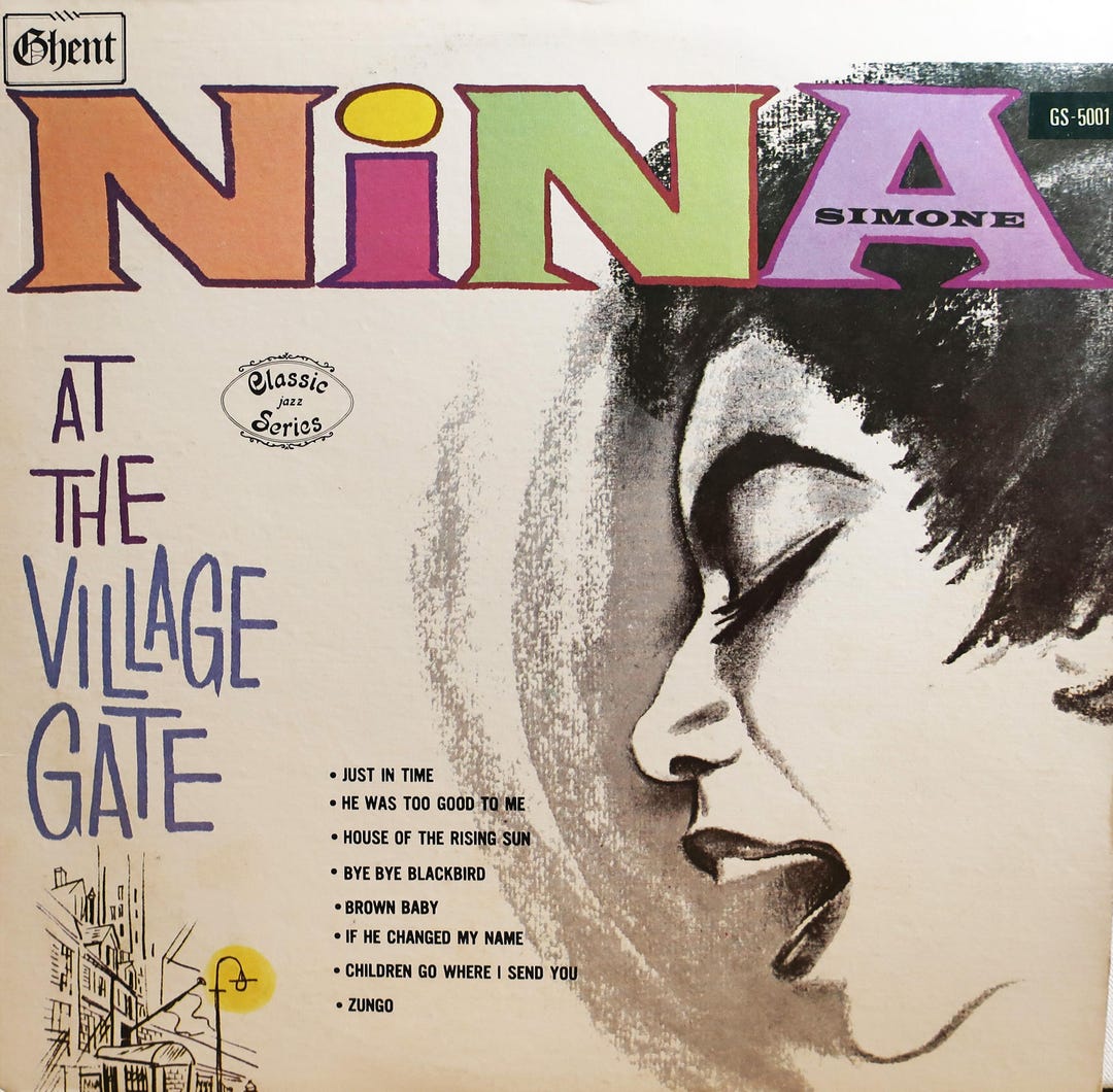 Rare 1979 Nina Simone at the Village Gate Ghent Records Vintage US ...