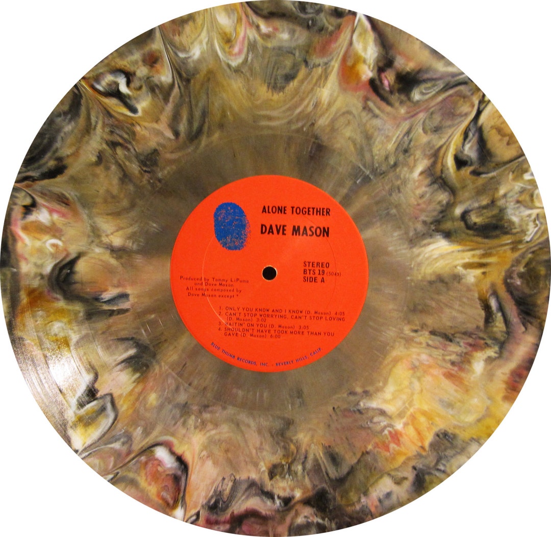 Rare Original 1970 Dave Alone Together Blue Thumb Records Vintage U.S ...