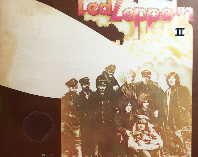 Rare Original '69 LED ZEPPELIN Led Zeppelin II Atlantic Records Early ...