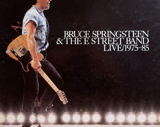 Original '86 BRUCE SPRINGSTEEN & the E Street Band Live/1975-85 ...
