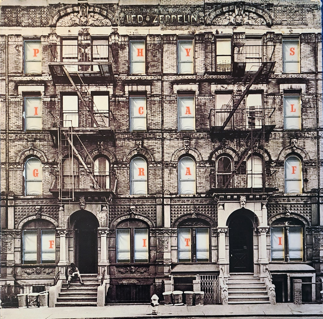 Rare Original 1975 Led Zeppelin Physical Graffiti Swan Song Records ...
