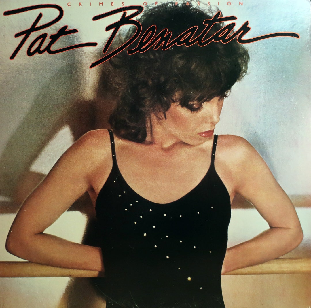 Original '80 PAT BENATAR Crimes of Passion Chrysalis Records Vintage U ...