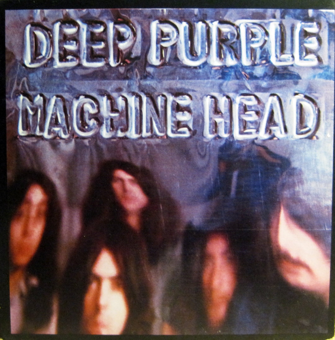 Rare 1974 Deep Purple Machine Head Warner Bros Records Vintage U.S ...