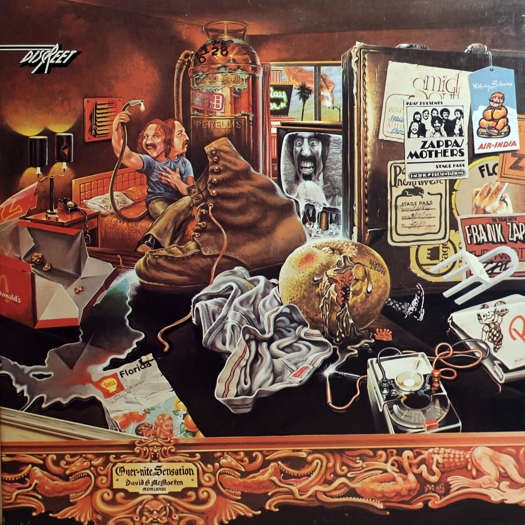 Rare Original 1973 Frank Zappa and the Mothers Over-nite Sensation ...