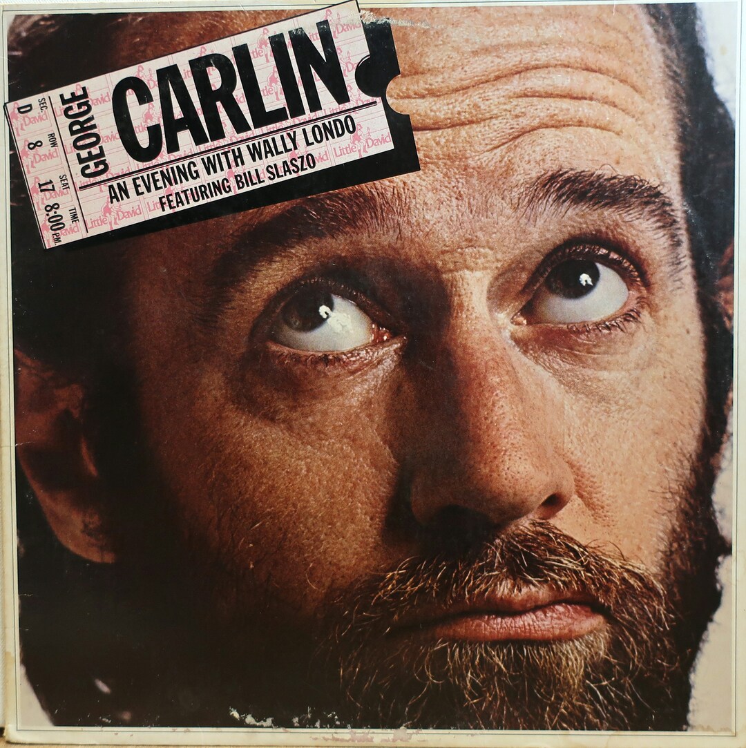 Original 1975 George Carlin an Evening With Wally Londo Featuring Bill ...