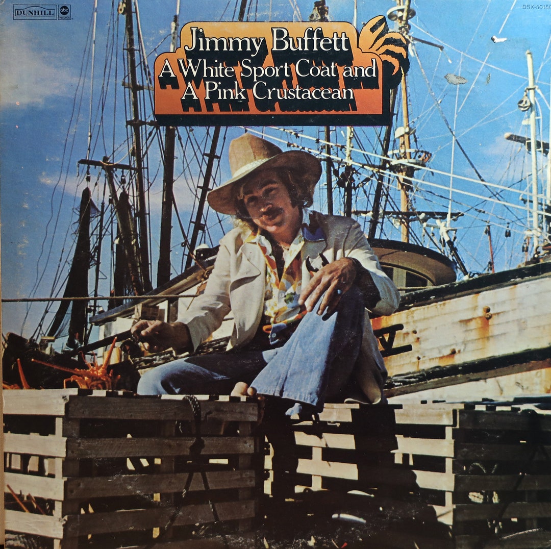 Rare Original 1973 Jimmy Buffett A White Sport Coat and A Pink ...