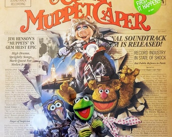 Original '79 the Muppets the MUPPET MOVIE Atlantic Records Motion ...
