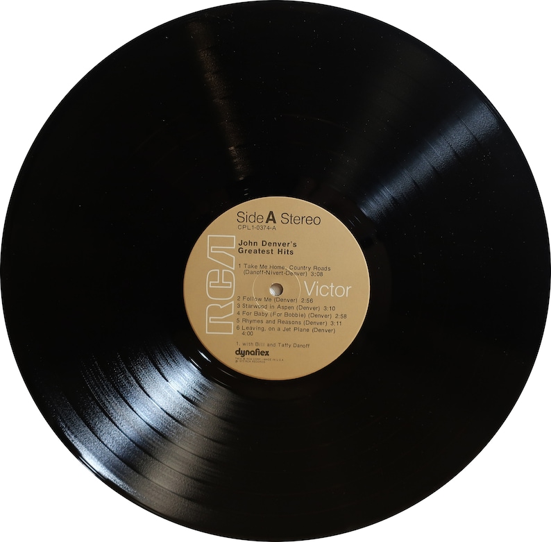 Rare Vintage 1975 John Denver John Denver's Greatest Hits RCA Victor ...