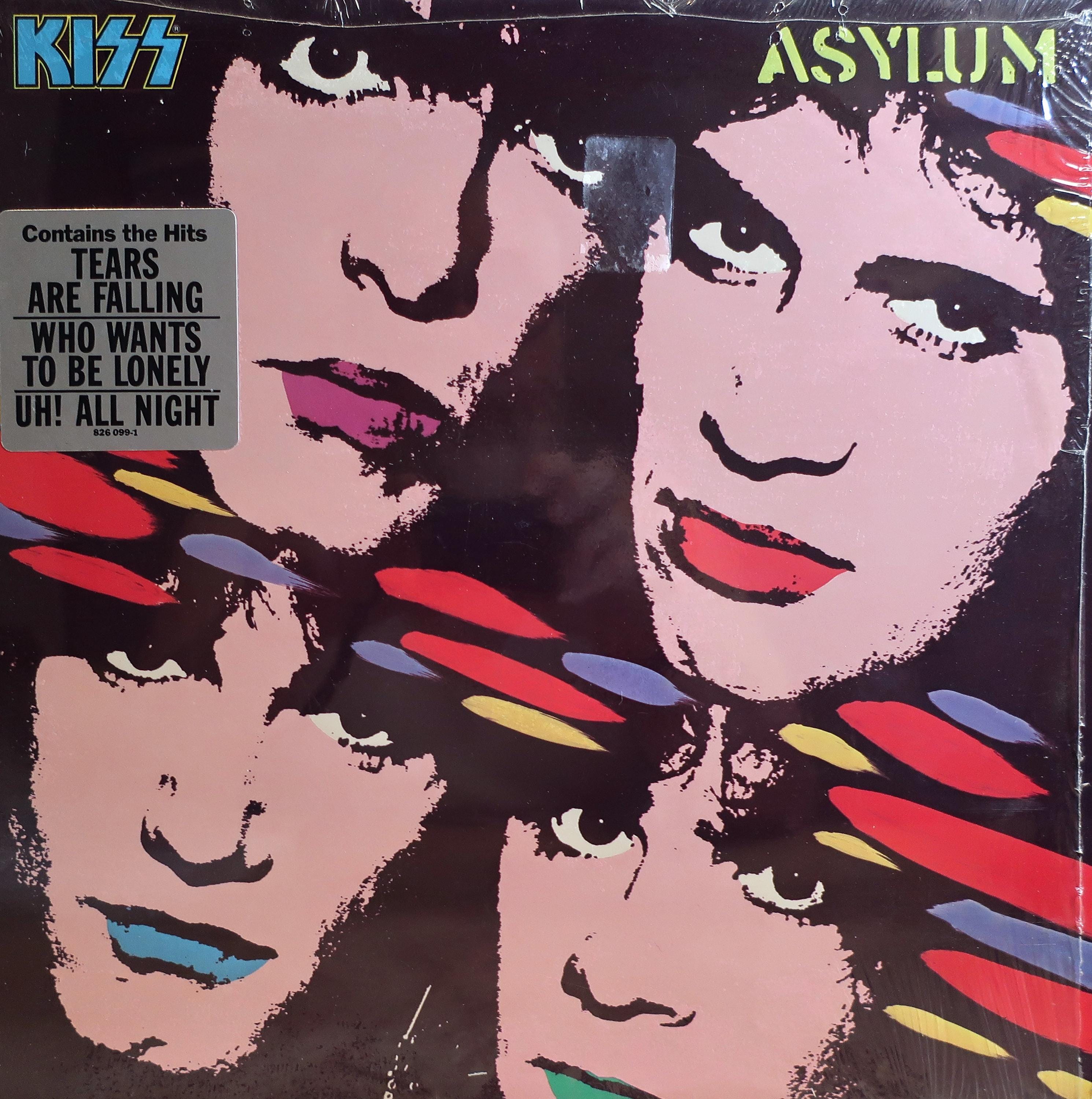 Original 1985 KISS Asylum Mercury Records Vintage US Vinyl Press Lp ...