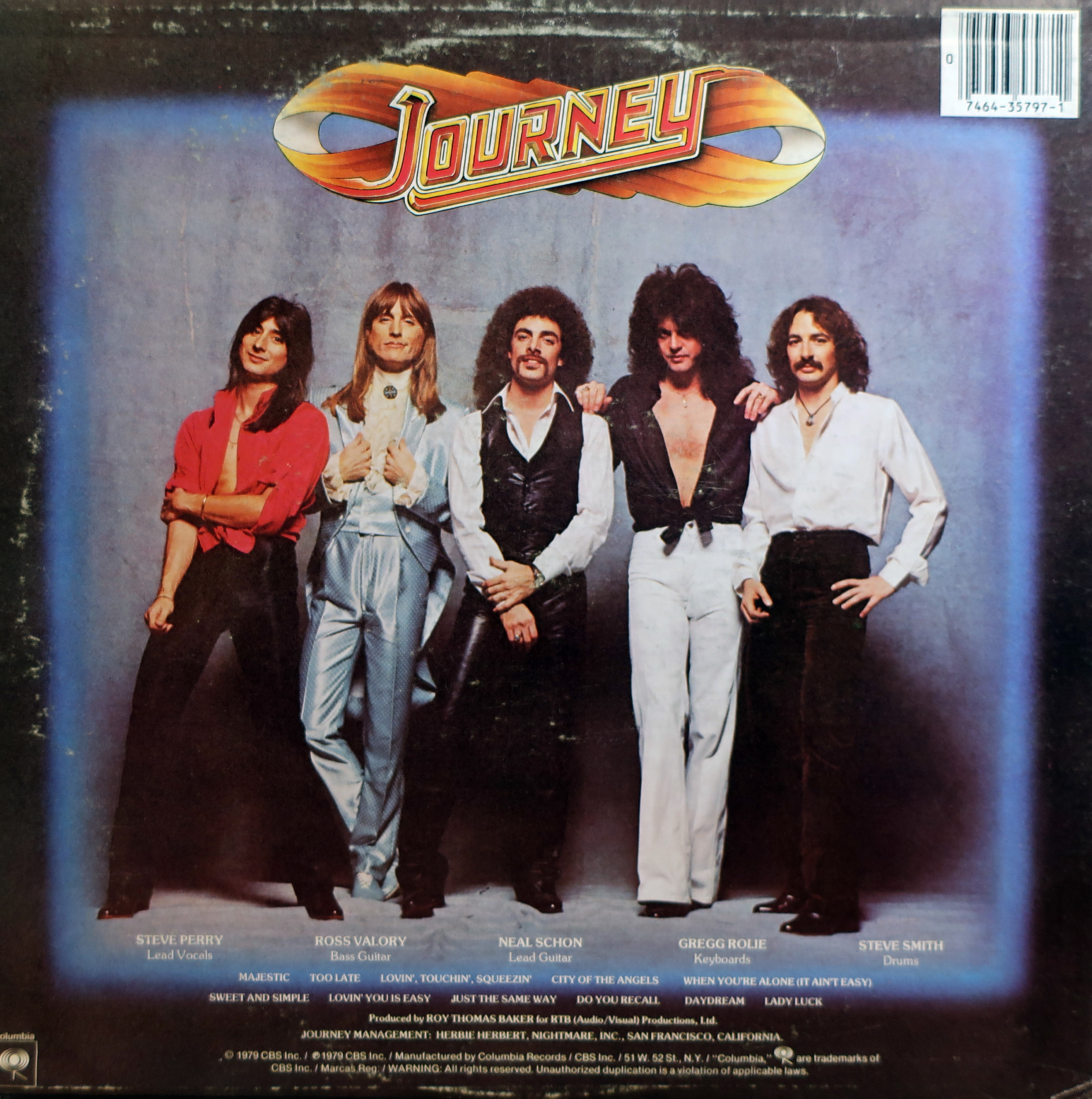 Rare Original 1979 Journey Evolution Columbia Records Vintage US Vinyl ...