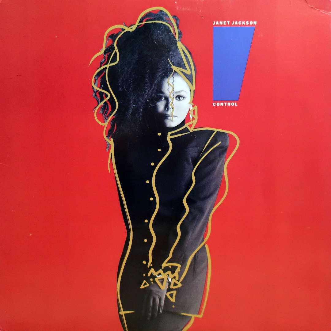 Original '86 JANET JACKSON Control A&M Records Vintage U.S. Vinyl Press ...