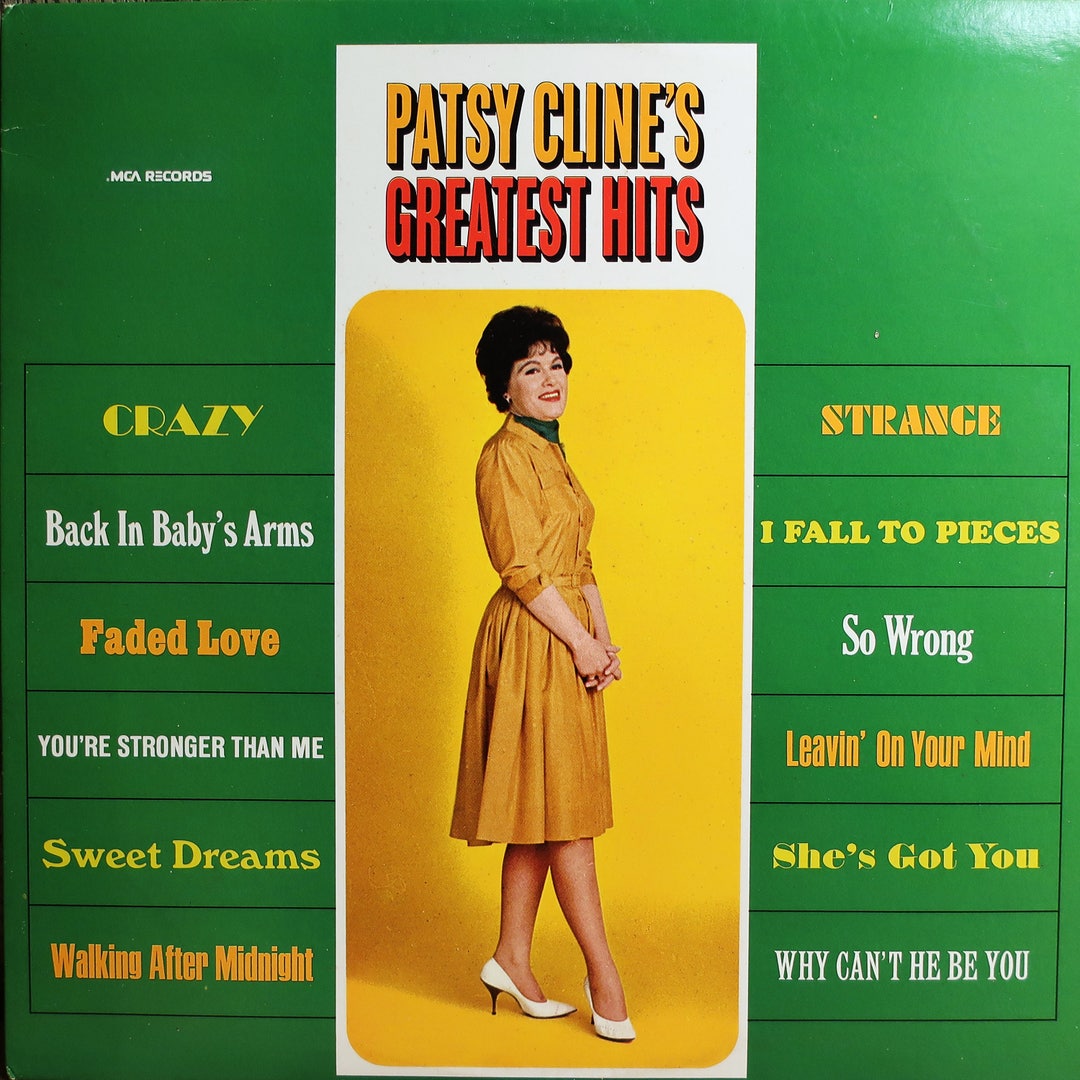 Rare 1980 Patsy Cline Patsy Cline's Greatest Hits MCA Records Vintage U ...