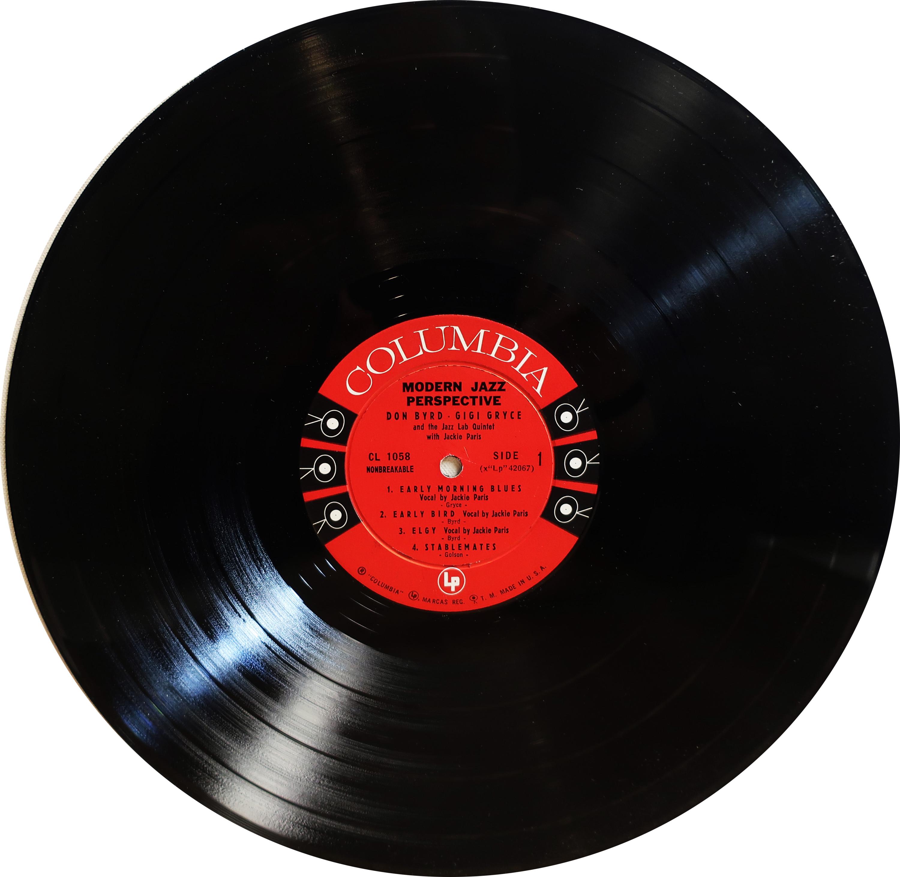 Rare Original 1957 Don Byrd Gigi Gryce Modern Jazz Perspective Columbia ...