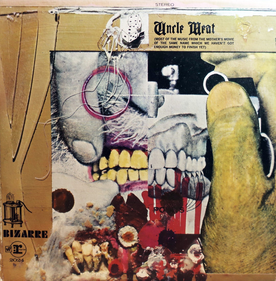 Rare Original '69 FRANK ZAPPA & the Mothers of Invention Uncle Meat ...