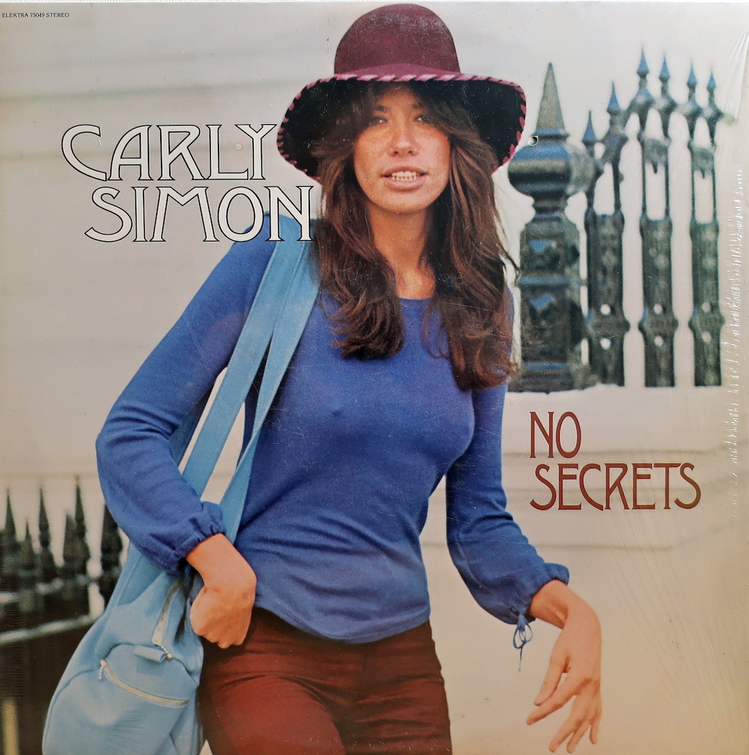 Original 1972 Carly Simon No Secrets Elektra Records Vintage U S Vinyl