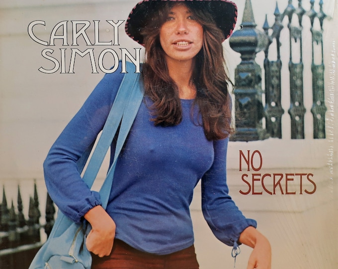 Original '72 CARLY SIMON No Secrets Elektra Records Vintage U.S. Vinyl Press Lp Near MINT! Pop ...