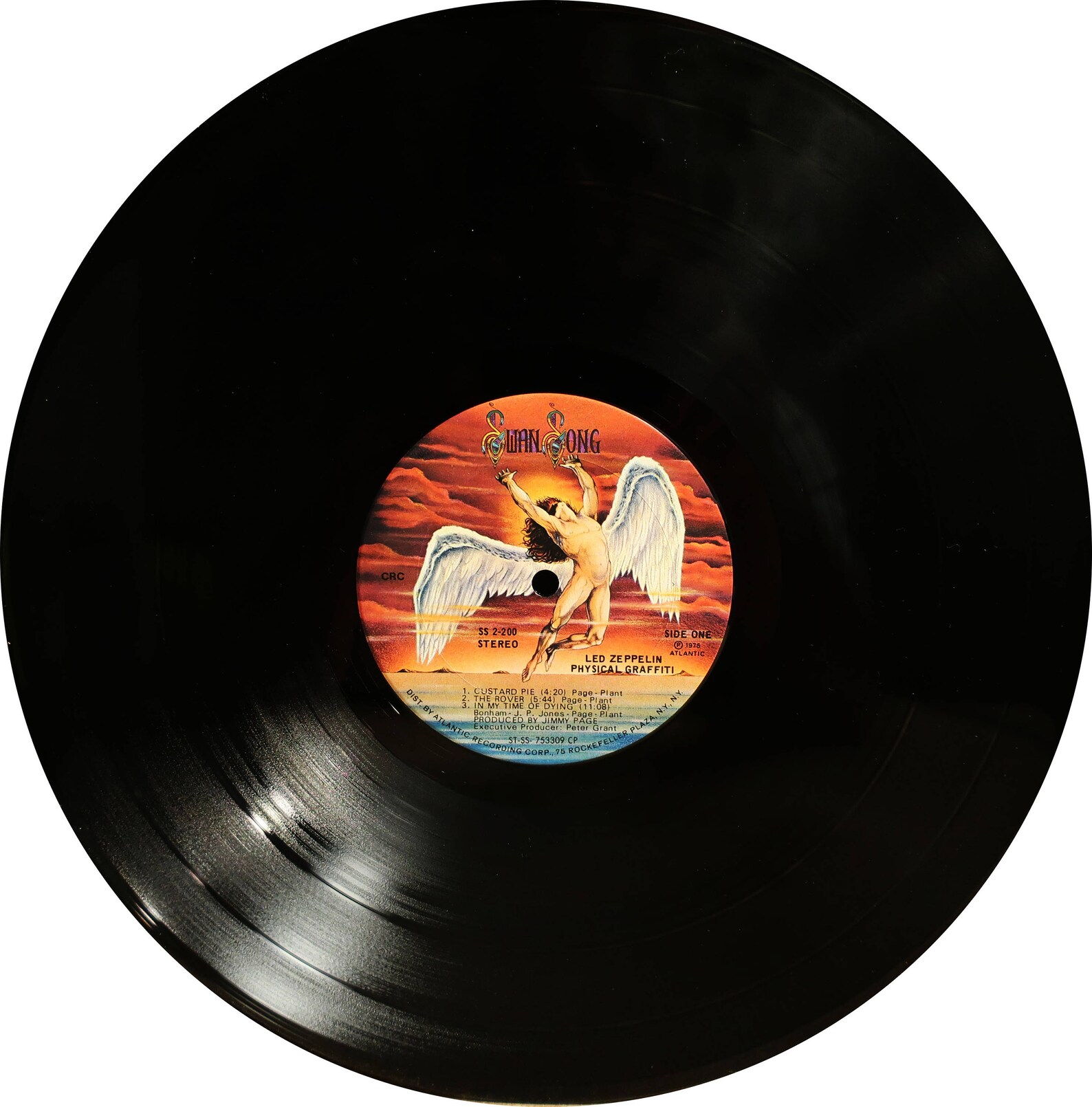 Rare Original 1975 Led Zeppelin Physical Graffiti Swan Song Records ...